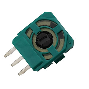 VKLSVAN 10PCS B10K Replacement Trimmer Potentiometer Sensor for PS3 PS4 Switch Controllers Green Rocker Repair Parts for Thumb Stick Analog Joystick