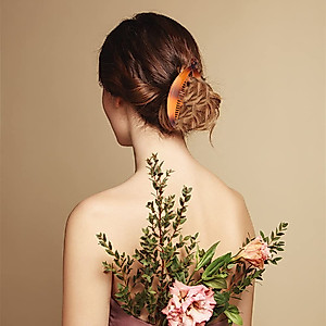 18 Pieces Banana Hair Clips Large Double Comb Clips Fishtail Hair Clips Classic Banana Clips Hair for Thick Hair Ponytail Banana Hair Clips for Women Girls