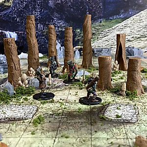 Extruded Gaming Forest Trees Set 1