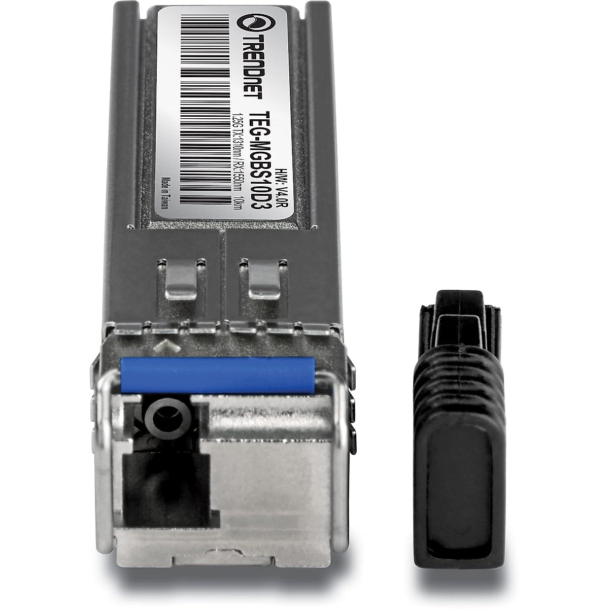 TRENDnet SFP to RJ45 Dual Wavelength Single-Mode LC Module, TEG-MGBS10D3, Must Pair with TEG-MGBS10D5 or a Compatible Module, Up to 10 km (6.2 Miles), Compatible with Standard SFP,Lifetime Protection