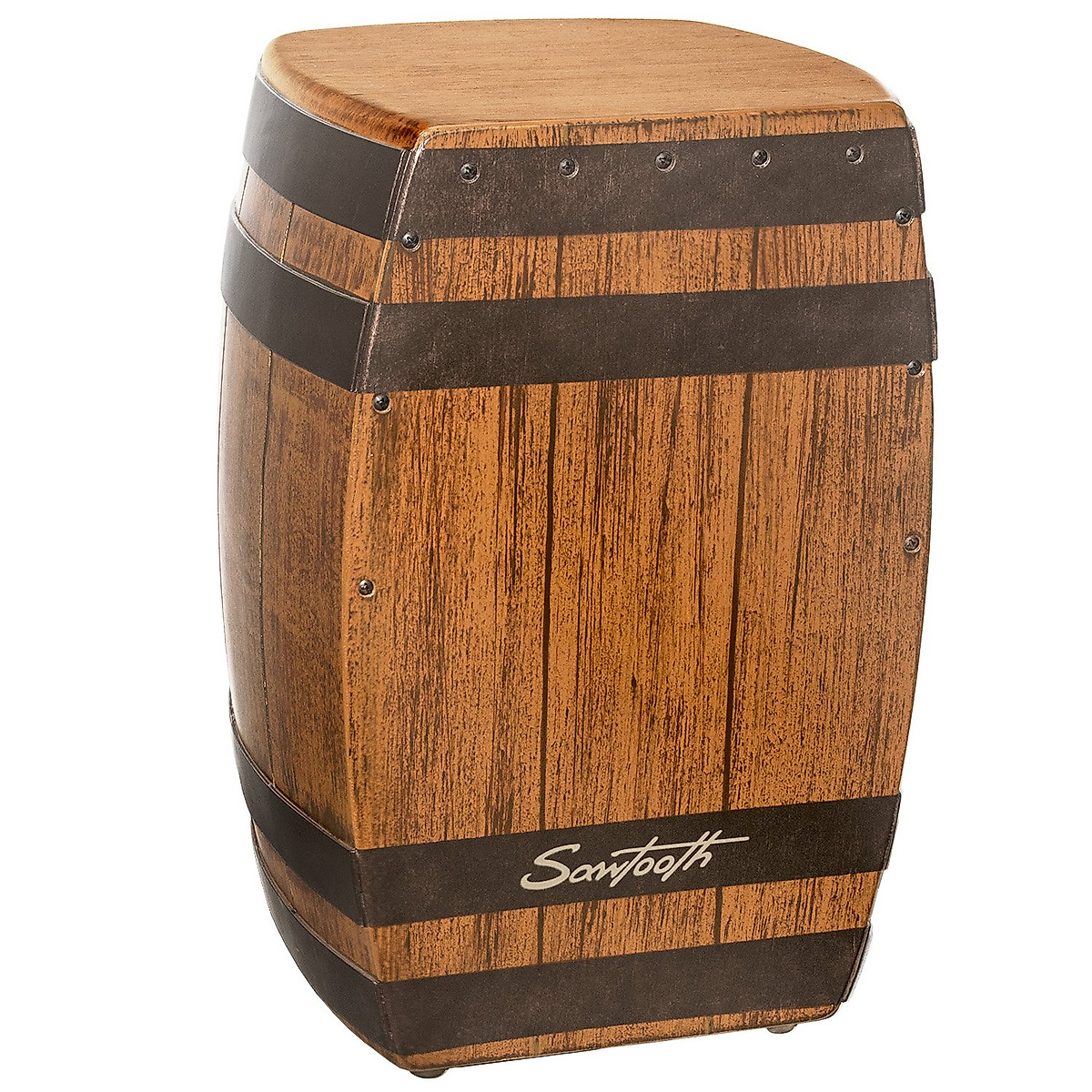 Sawtooth Wine Barrel Cajon Percussion Box