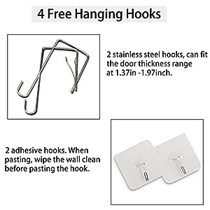 Cute Cat Hanging laundry basket Purple Cat Collapsible Large Laundry Hamper Green White for Cloth Toys Storage Baskets Hanging Laundry Baskets for Bathroom Living Room Hanging Behind the Door 30x20 Inches