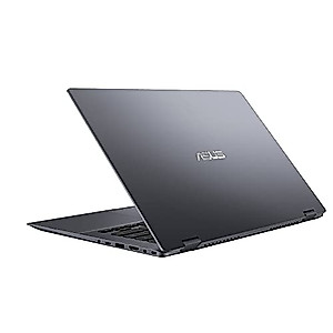 ASUS VivoBook Flip 14 Thin and Light 2-in-1 Laptop, 14 FHD Touch, Intel Core i3 Processor, 4GB RAM, 128GB SSD, Wifi, Webcam, Bluetooth, HDMI, Fingerprint, Windows 10 S (Renewed)