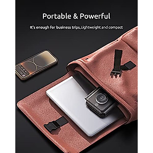 HEYLINSI Wireless Charging Station, Foldable Magnetic Wireless Charging Pad for iPhone 14/13/12 Pro Max/X/XS, 3 in 1 Wireless Travel Charger for AirPods 3/2/Pro Apple Watch