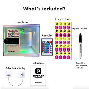 Small Vending Machine with Lock