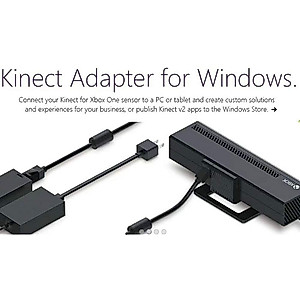 Microsoft Original Xbox Kinect Adapter for Xbox One S and Windows 10 PC