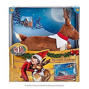 Elf Pets A Reindeer Tradition