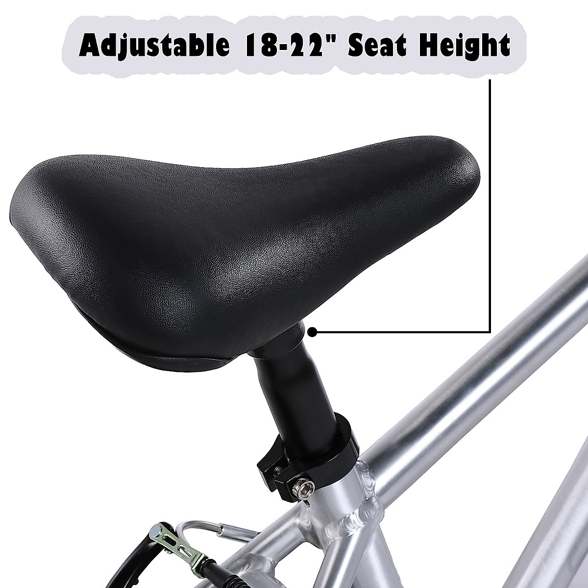 A11N SPORTS BELSIZE 16-Inch Belt-Drive Kid's Bike, Lightweight Aluminium Alloy Bicycle(only 12.57 lbs) for 3-7 Years Old