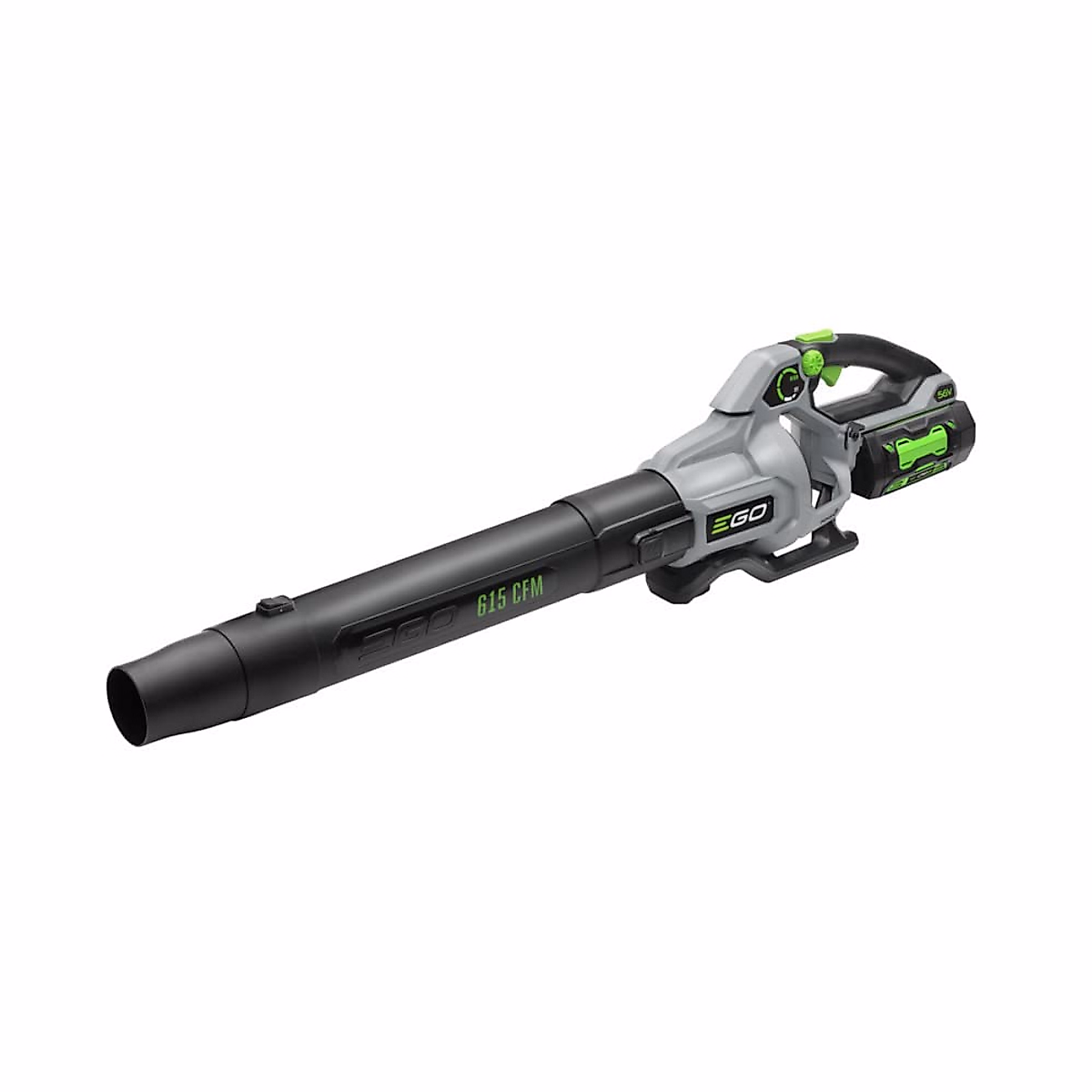 EGO Power+ LB6153 615 CFM 56-Volt Lithium-ion Cordless Blower with 4.0Ah Battery and Charger Included,Black
