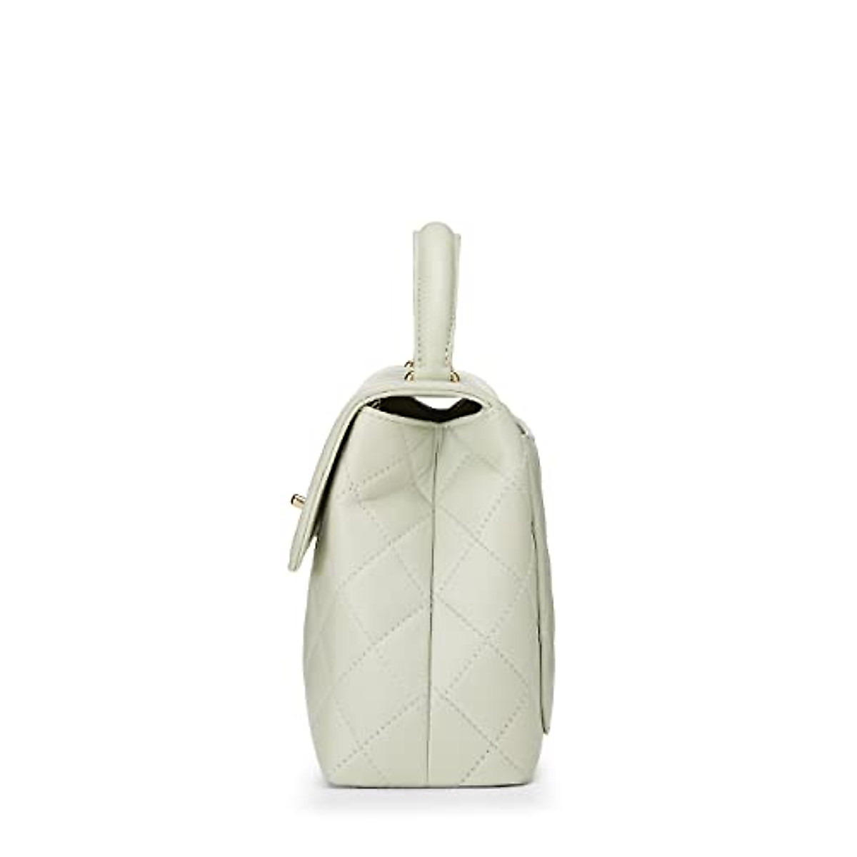 CHANEL, Pre-Loved Green Quilted Lambskin Kelly Small, Green