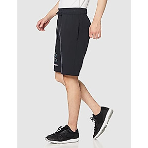 Under Armour Rival Fleece Graphic Shorts Black/White LG