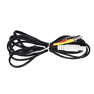 Demeras Clip Electrode Wire, TENS Wire 5pcs Safe Portable Black for Travel