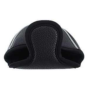 BIG TEETH Golf Mallet Putter Cover Headcover Club Protector Magnetic Closure DON'T FIT IRON MATERIAL PUTTER for Scotty Cameron Taylormade Odyssey 2 Ball Club (Black)