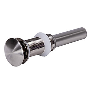 1 5/8" Umbrella Pop Up Drain - Brushed Nickel Finish