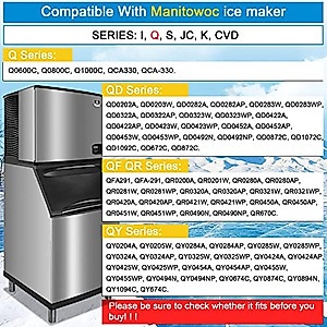 000009123 IH9123 33129026 Water Inlet Valve for Manitowoc ice Machines, 120V 60Hz 5W fits for I, IB, S, SD, JC, QR, SD and K Series ice Machines Parts