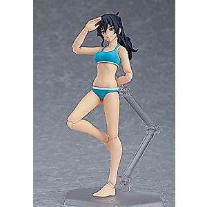 Max Factory Female Swimsuit Body (Makoto) Figma Action Figure, Multicolor