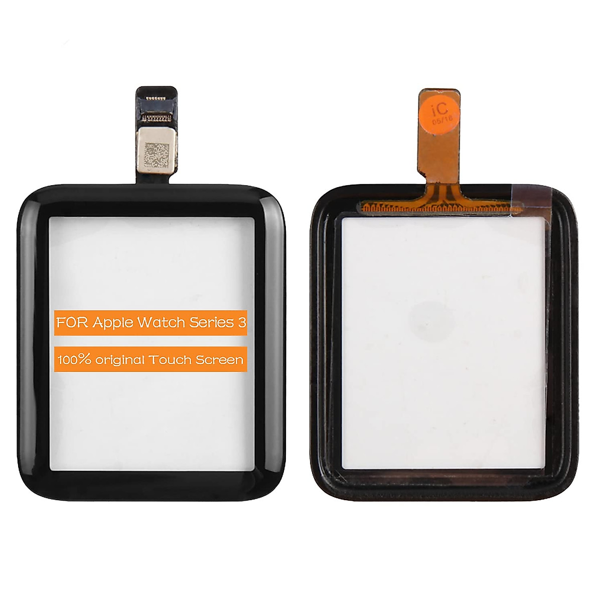 A-MIND For Apple Watch Series 3 Screen Replacement S3 38MM/42MM LCD G-PS+Cellular Touch Screen Digitizer Glass For Apple Watch3 Pantalla Sensor Panel Lens Repair Parts Kit with Free Tools (42MM)