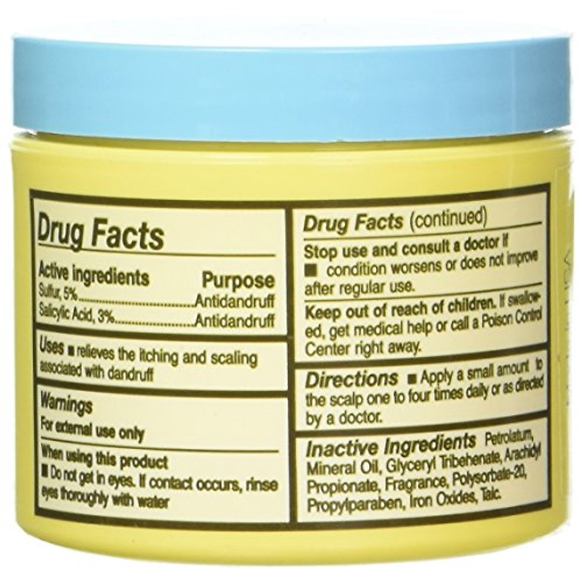 Glover's Medicated Ointment for Dandruff, 3.5 Ounce