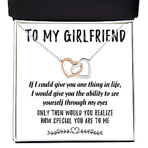 Harmony Gift Sentimental gift for girlfriend, things to buy for girlfriend, Christmas, Valentine, necklaces for girlfriend, love gifts for gf romantic