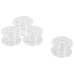 Singer Bobbins Class 15 Transparent, 4-Count