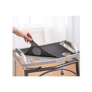 North American Health +Wellness Walker Tray, Gray, 1 Count (Pack of 1)