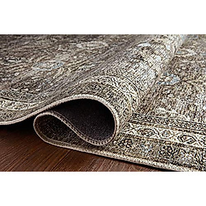 Loloi II Layla Collection LAY-13 Antique/Moss, Traditional 2'-6" x 7'-6" Runner