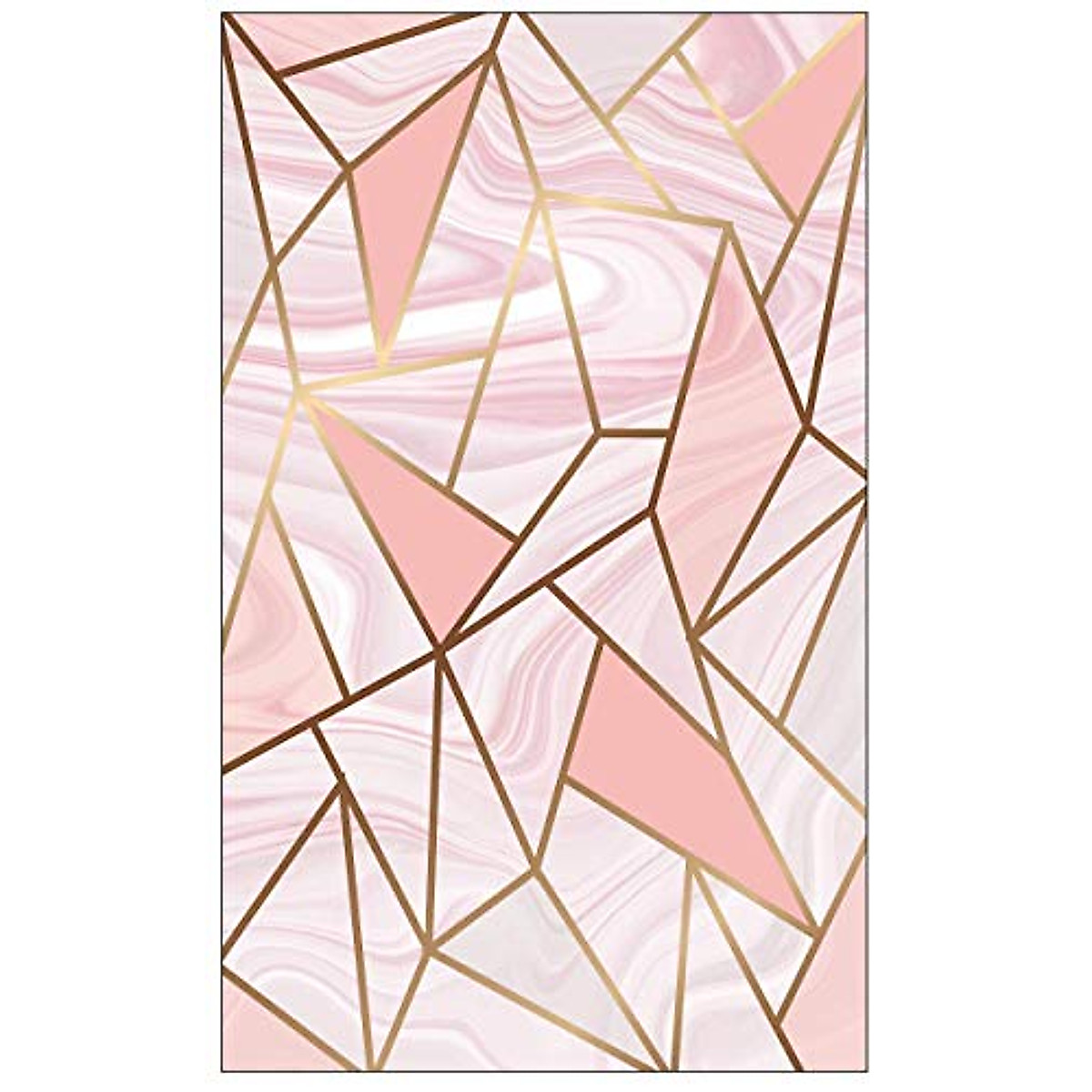 RXBC2011 Appointment Reminder Cards Marble pink and gold Pack of 100