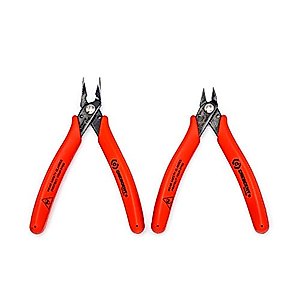 Crescent Brand Miniature Cutters & Needle-Nose Pliers Set Item S2KS5~Hobbyist and General Electronics Use