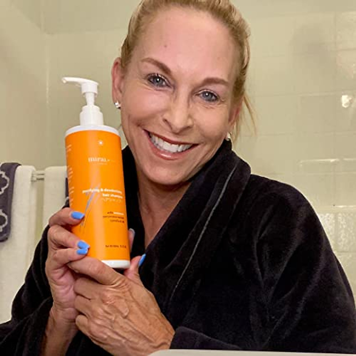 Hair Shampoo for Women & Men | Sulfate Free Shampoo with Japanese Persimmon Formula Eliminates Hair Odor & Hydrates Dry Hair | 13.5 oz