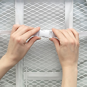 Westex Floral Damask Heavy Duty Ironing Board Cover and Pad, Thick 3-Layer Stain Resistant Padding, Elasticized Skirt, Click-to-Close Fastener, 15 x 54 Inch (Board NOT Included, Cover ONLY)