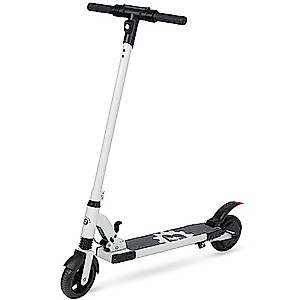 Electric Scooter Adults High Performance Kick Scooter,Portable Folding Commuting Electric Scooter (White)