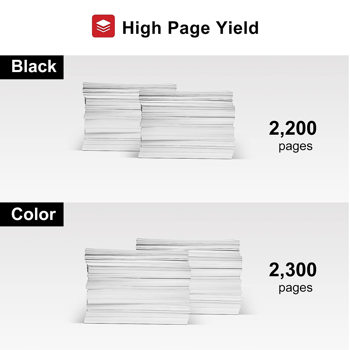 046 Toner MF733Cdw Toner Compatible Toner Cartridge Replacement for Canon 046 Toner Cartridge 046H CRG-046 for Color ImageCLASS MF733Cdw MF731Cdw MF735Cdw LBP654Cdw Printer (Black Cyan Magenta Yellow)