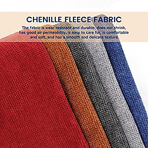 sutailocus Bench Cushion,2 Ties and Non-Slip Bottom,Tufted Bench Cushions for Indoor/Outdoor Furniture,for Bench/Window/Piano/Porch/Swing,Custom Size Bench Cushion (30x14x4 Inch, Blue)