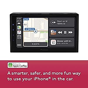 Pioneer DMH-W4660NEX 6.8” – Amazon Alexa Built-in, Android Auto, Apple CarPlay, Bluetooth - Multimedia Digital Media Receiver