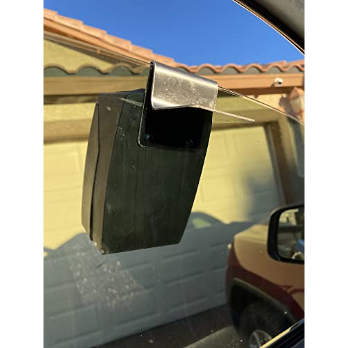 Bracket to Convert KeyGuard SL590 Wall Mount Lockbox into Hanging Window Lockbox for Keys