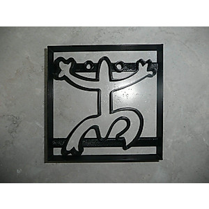 TAINO SYMBOL COQUI FROG PUERTO RICAN CARIBBEAN COOKIE CUTTER MADE IN USA PR3754