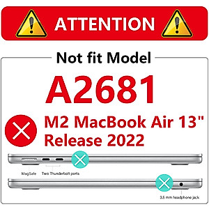Mektron Laptop Case for MacBook Air 13 2022 2021 2020 2019 2018 Release A2337 M1 A1932 A2179 with Touch ID,[Heavy Duty][Dual Layer] Hard Plastic Bumper Protective Cover Shell with Kickstand (Rose)