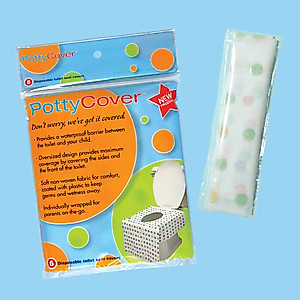 PottyCover, Disposable Toilet seat Covers. (6 Pack)