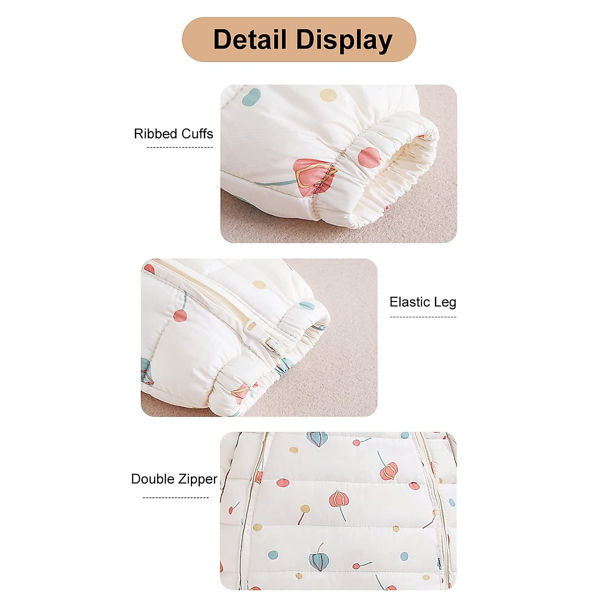 JunNeng Baby Toddler Thicken Fleece Lined Romper Snowsuit with Boots,Winter Cartoon Snow Wear Jumpsuit Outfit,Green Camo 3-6M