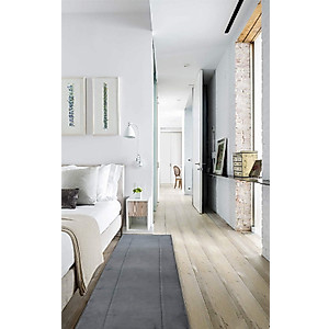 FABBRICA HOME Ultra-Soft Extra-Thick High Density Memory Foam (2 feet by 5 feet, Slate Gray)