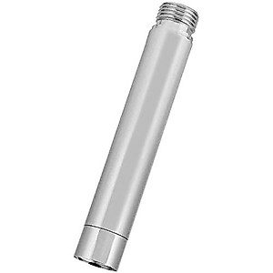 Shower Head Extender, 4 Inch Shower Extension Arm Chrome Finish Shower Arm Extension Brass Shower Head Extension, Shower Pipe Extension Stainless Shower Arm Extender