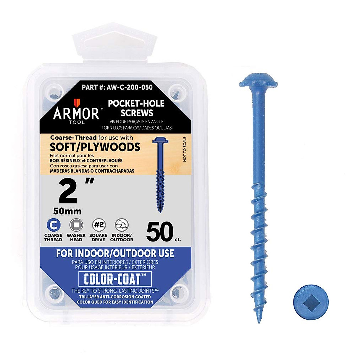 750 Piece Color-Coat Screw Set