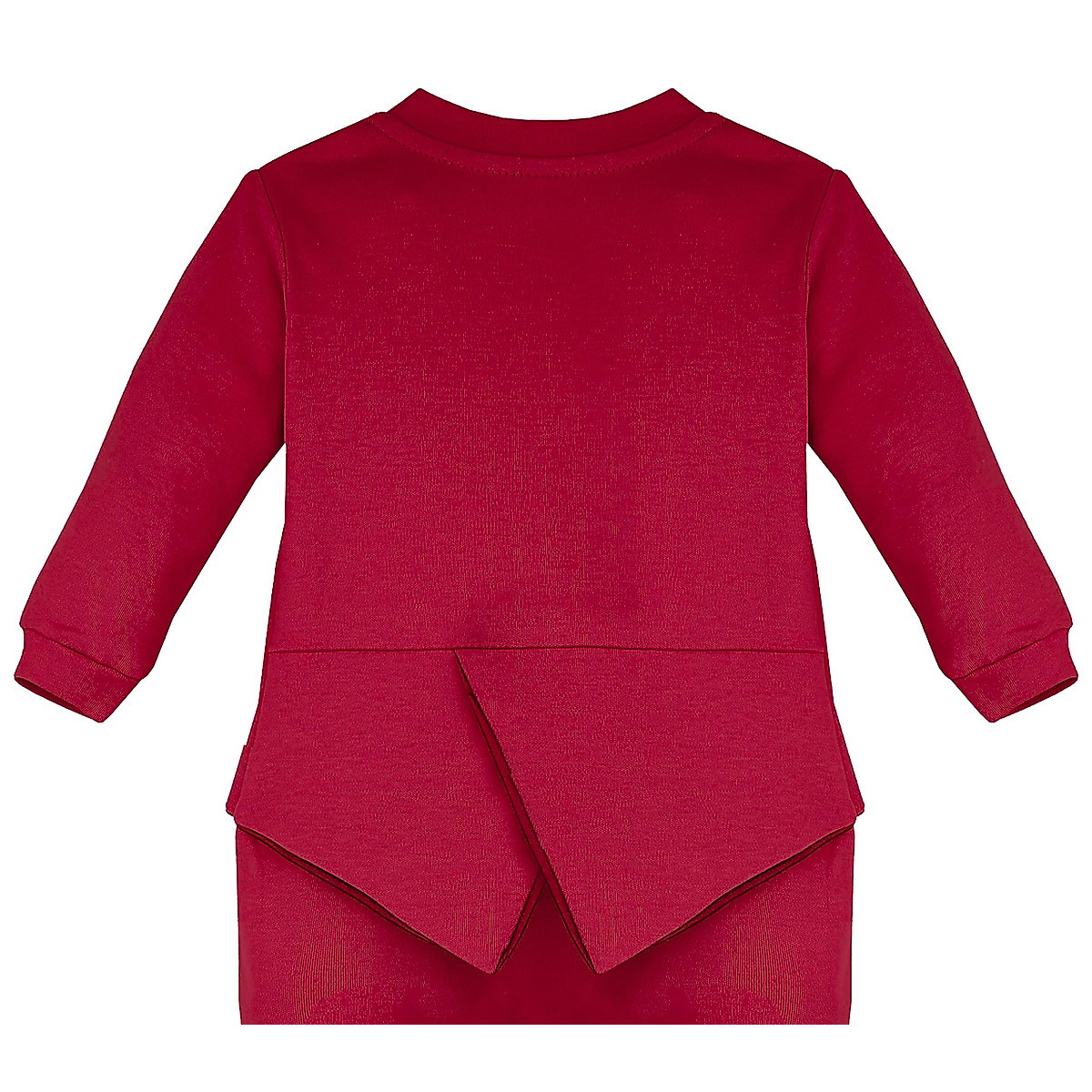 Lilax Baby Boy Gentleman Tuxedo Footie Christmas Holiday Outfit with Bow Tie 3M Red