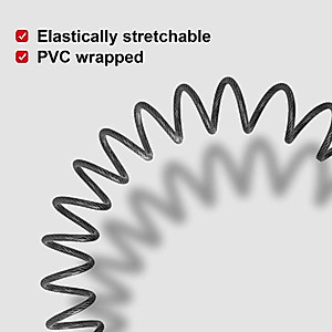 Motorcycle Helmet Lock, Heavy Duty Universal Combination Cable Lock, Anti-Theft Motorcycle Security 3 Digit Locking Chain Bike Motorcycle Lock Wire for Bike Helmet, Jacket, Cabinets & Luggage (Black)