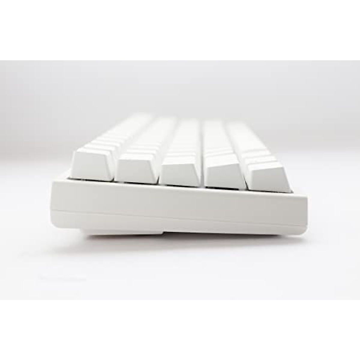 Ducky One 2 Mini Pro Pure White RGB LED 60% Double Shot PBT Mechanical Keyboard (Kailh Box Brown)