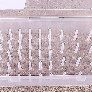 Segolike 42 Slots Sewing Thread for Spools of Thread, Empty Storage Box, Easily Your Crafting Other Workspace