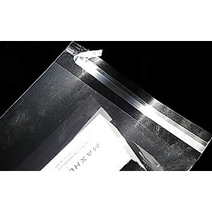 100 Pack 4 3/4in. X 6 1/2in Clear Resealable Cello/Cellophane Treat Bags Self Sealing Bags Food Safe for Cookie Candle Soap Candy Bakery Gift