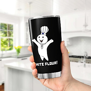 Tumbler Pillsbury Tea Doughboy Iced Office Coffee 20 30 Oz Hot Stainless Travel Steel Insulated