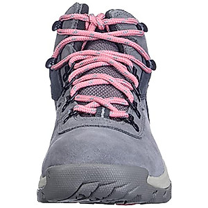 Columbia Women's Newton Ridge Plus Waterproof Amped, Stratus/Canyon Rose, 8.5