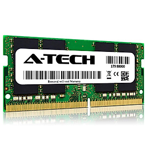 A-Tech 16GB DDR4 3200 MHz SODIMM PC4-25600 (PC4-3200AA) CL22 Non-ECC Laptop RAM Memory Module